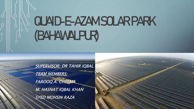 Quaid‑e‑Azam Solar Park 1.pptx