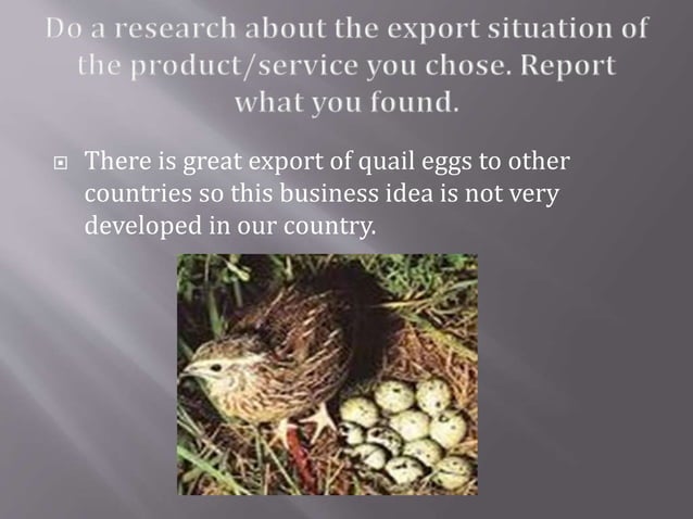 Quail eggs | PPT