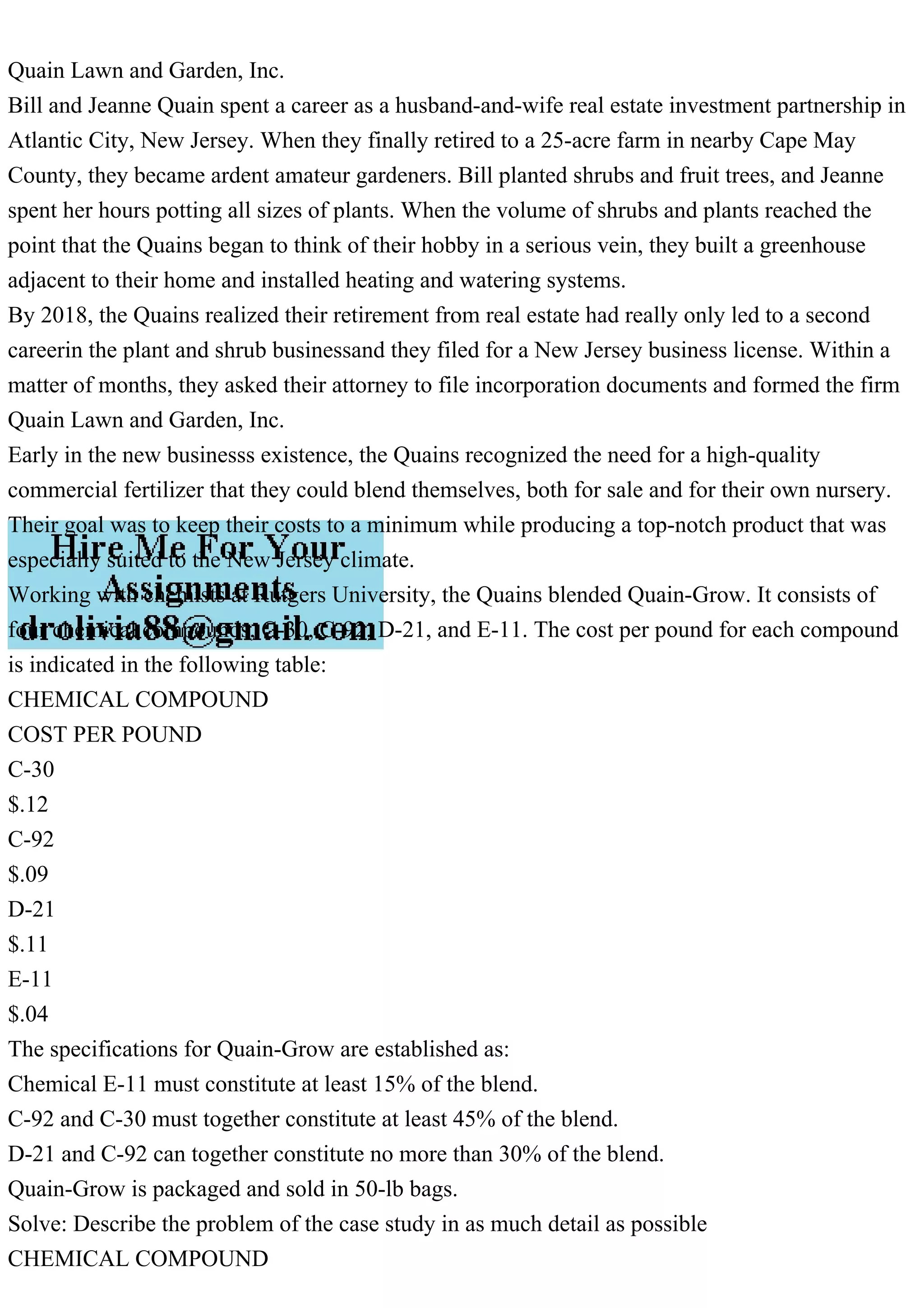 Quain Lawn and Garden, Inc. Bill and Jeanne Quain spent a career a.pdf