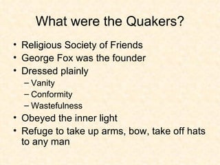 Quakers | PPT