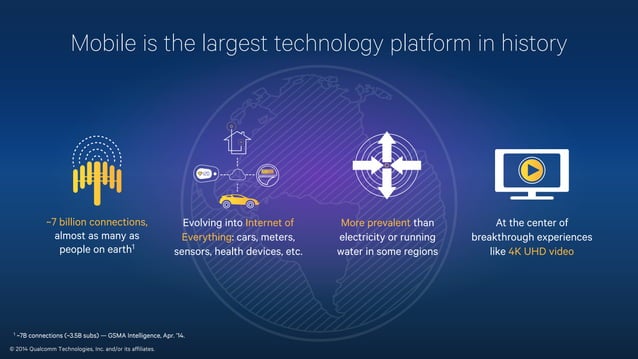 Qualcomm 5G Vision Presentation | PPT