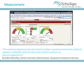 Qualcomm on EchoSign and Electronic Signatures | PPT | Business ...