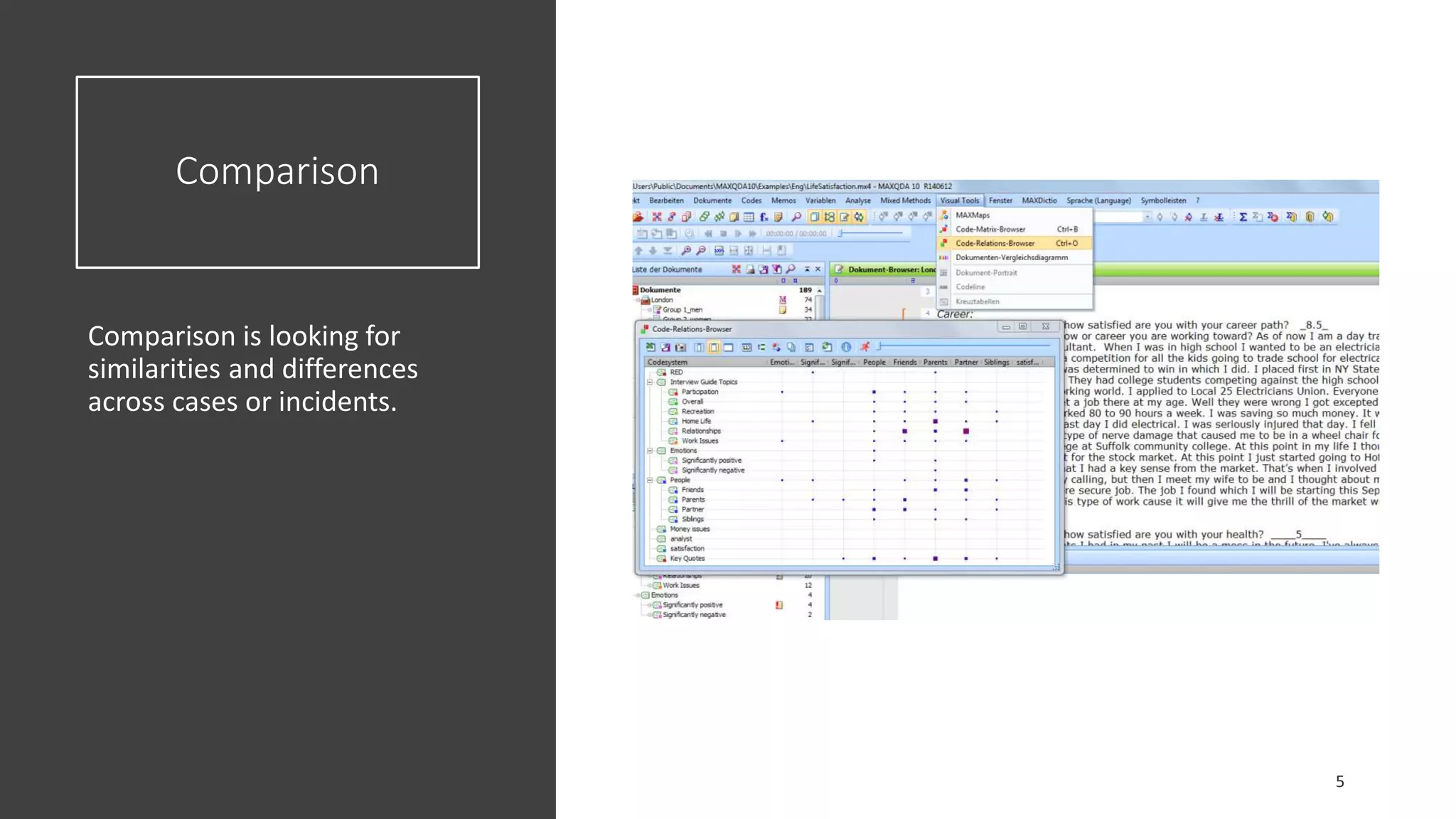 Qual data analysis and interpretation | PPTX