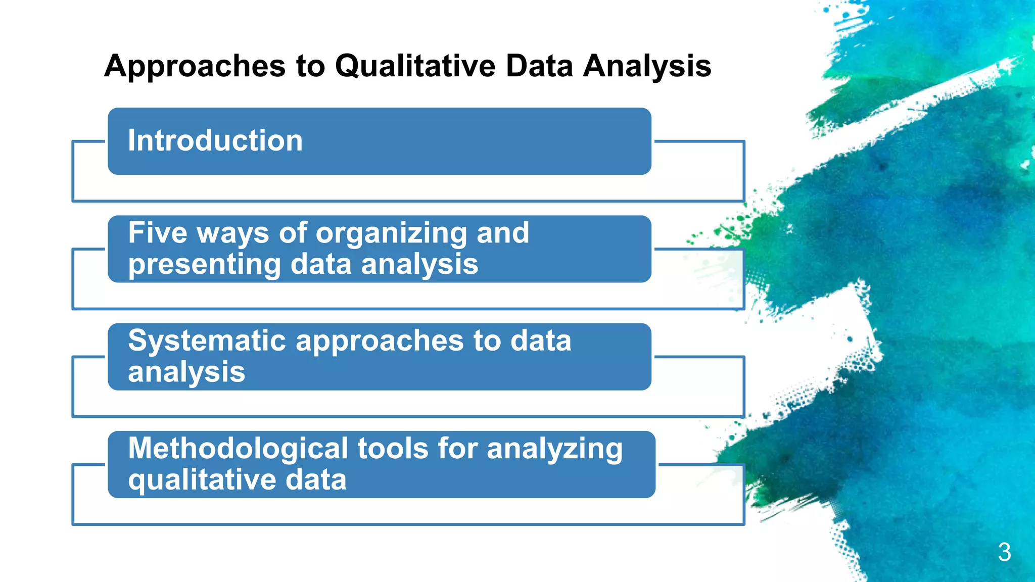 Qualitative Data Analysis | PPTX