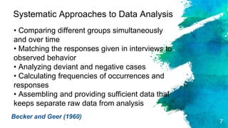 Qualitative Data Analysis | PPTX