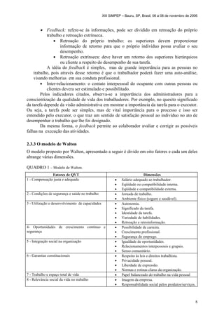 Qualidade de vida no trabalho: fatores que influenciam as organizações ...