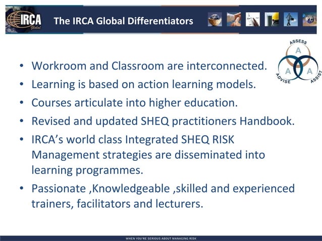 Qualifcations pathway for SHEQ Professionals | PPT | Career Advice ...