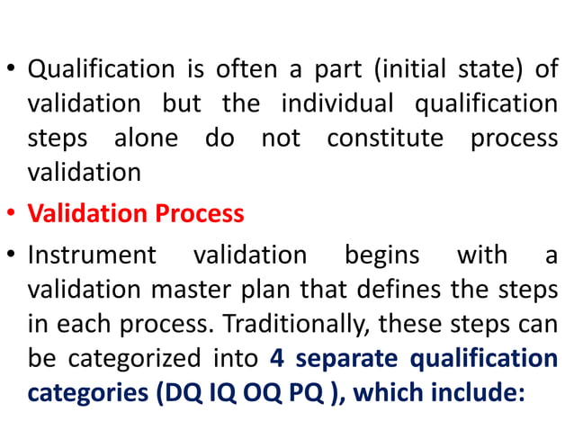Qualification | PPTX