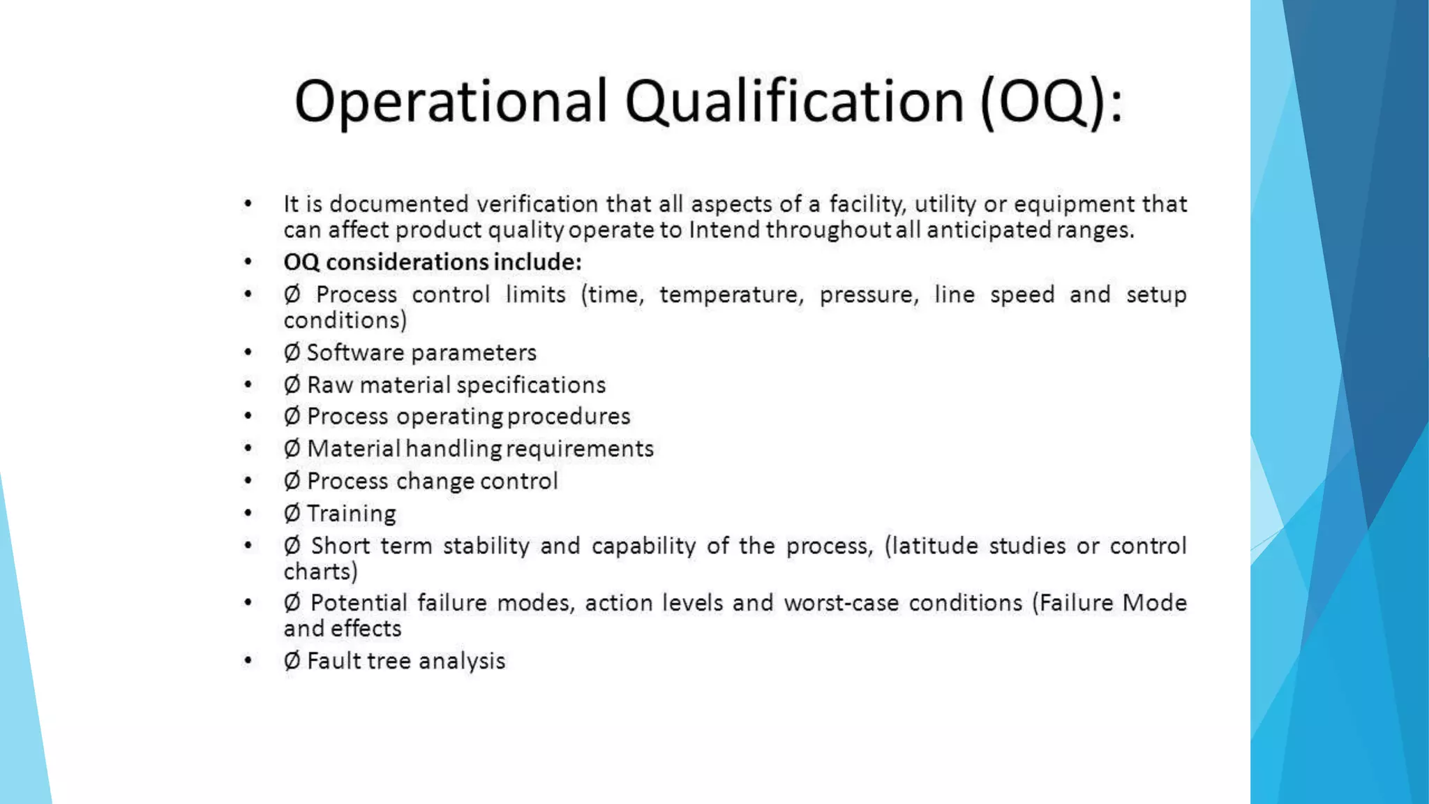 Qualification and validation | PPTX