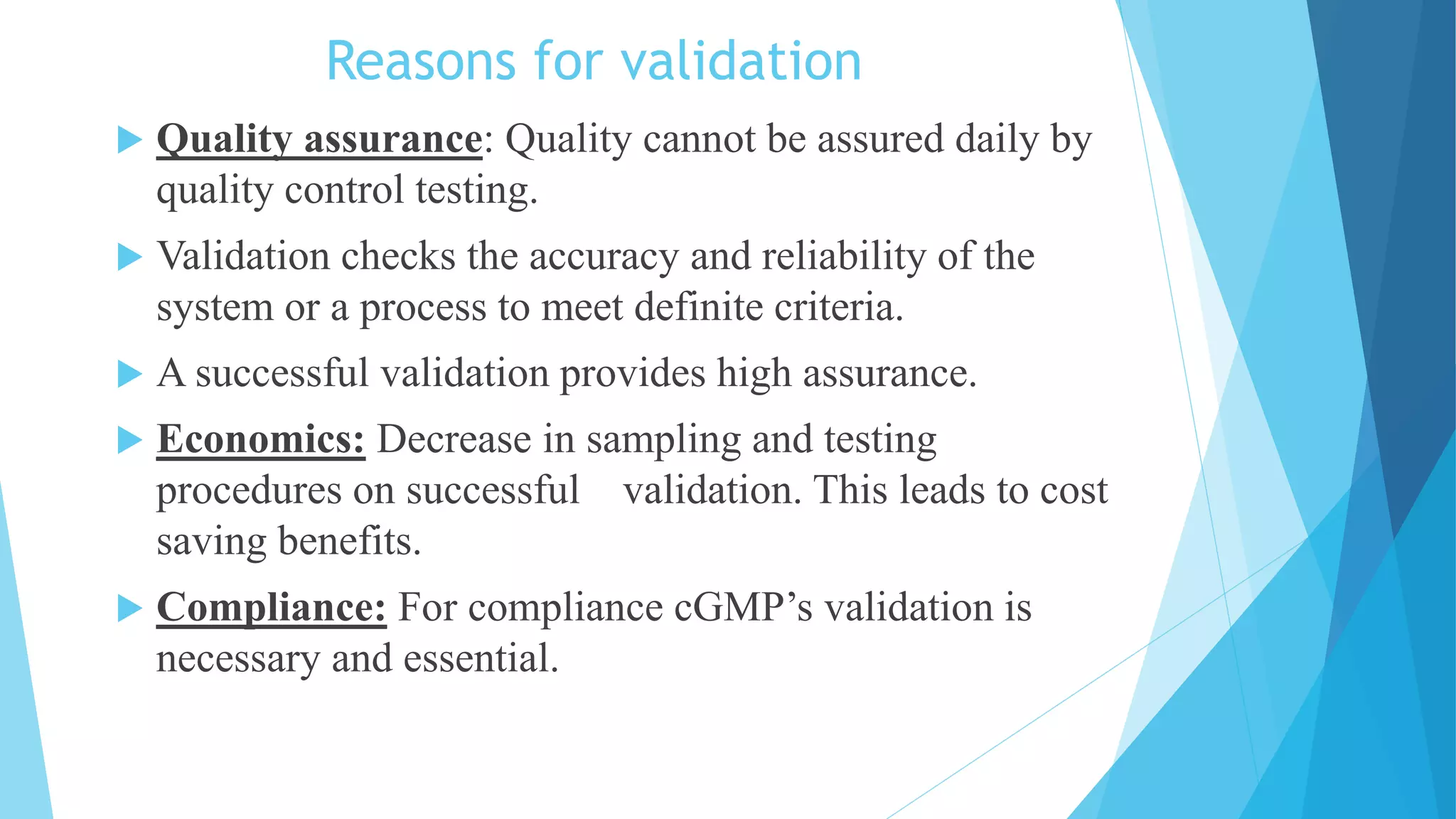 Qualification and validation | PPTX