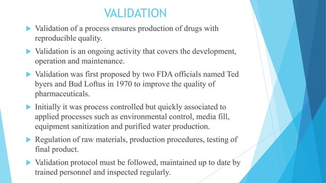 Qualification and validation | PPTX | Pharmaceutical Industry | Industries