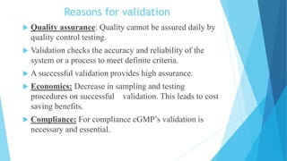 Qualification and validation | PPTX