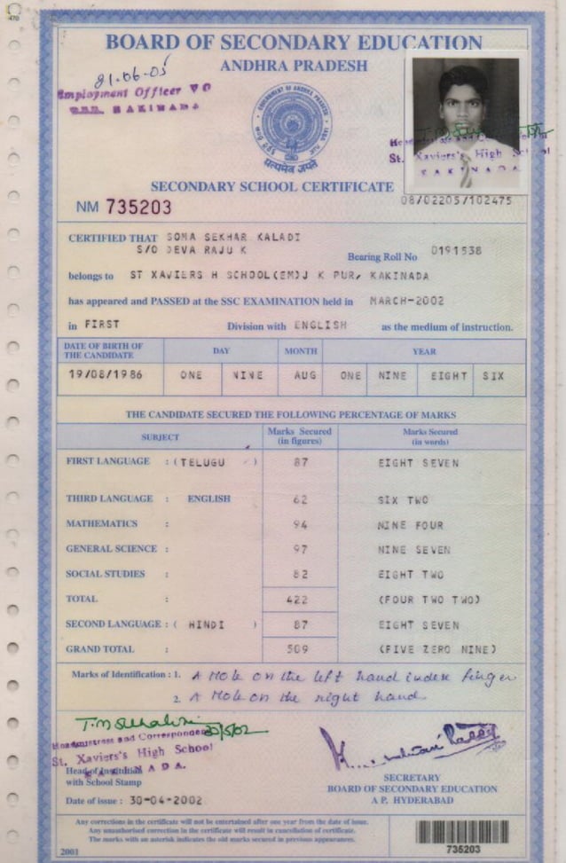 Qualification certificates | PDF