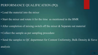 QUALIFICATION OF MANUFACTURING EQUIPMENTS | PPTX