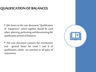 Qualification of instruments | PPTX