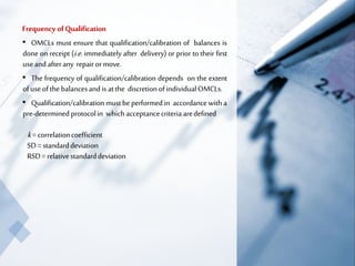 Qualification of instruments | PPTX