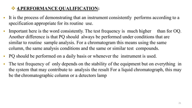 Qualification of analytical instruments | PDF | Chemistry | Science