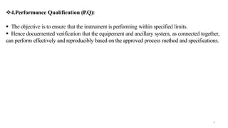 Qualification of analytical instruments | PDF
