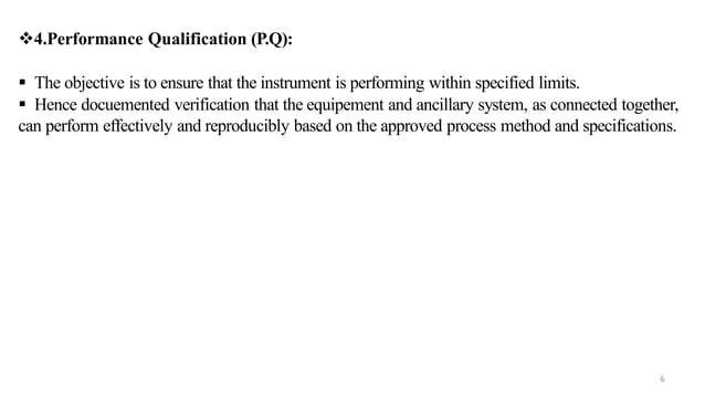 Qualification of analytical instruments | PDF | Chemistry | Science