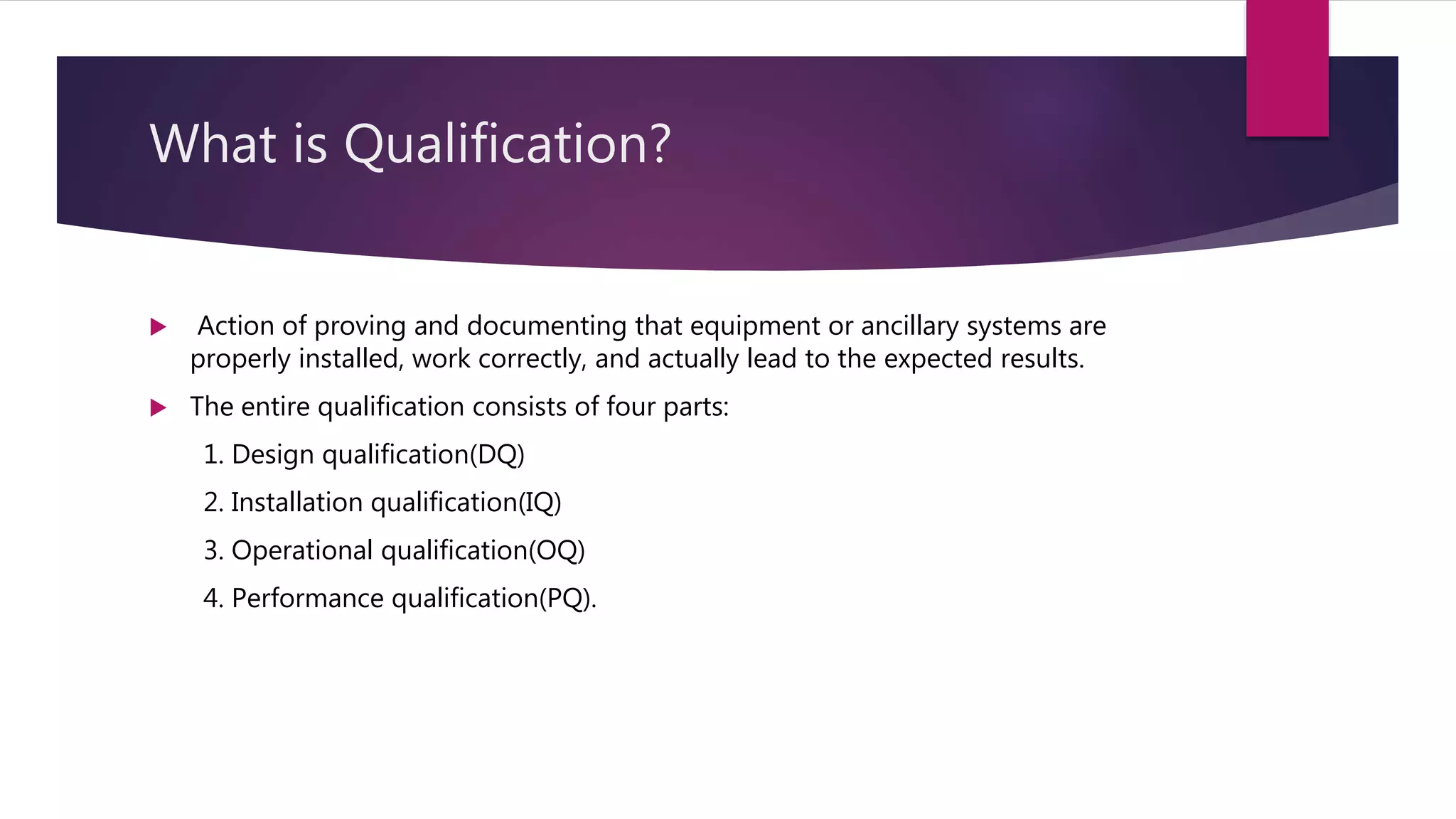 Qualification of HPLC | PPTX