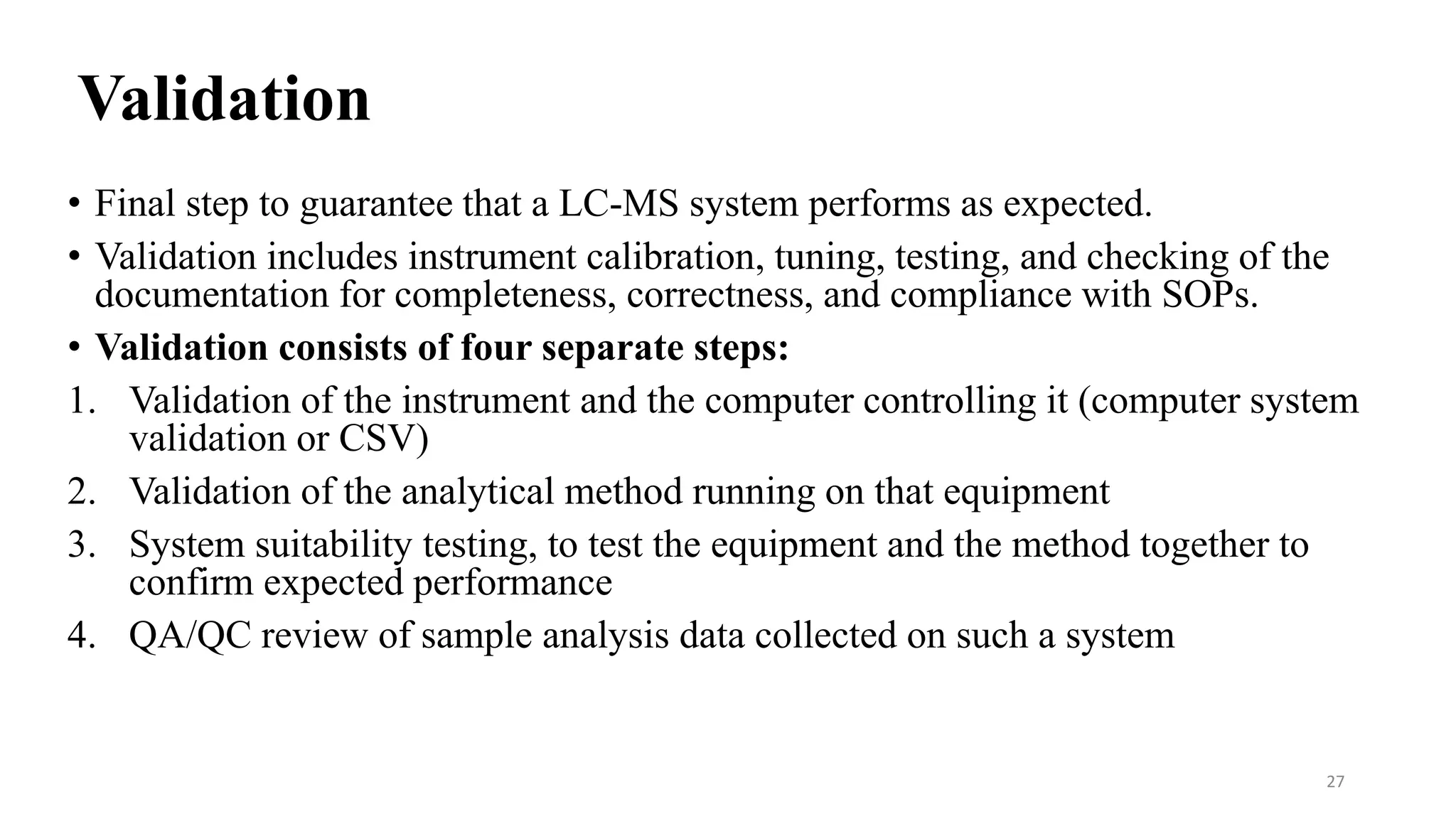 Qualification of HPLC & LCMS.pptxfjddjdjdhdjdjj | PPTX