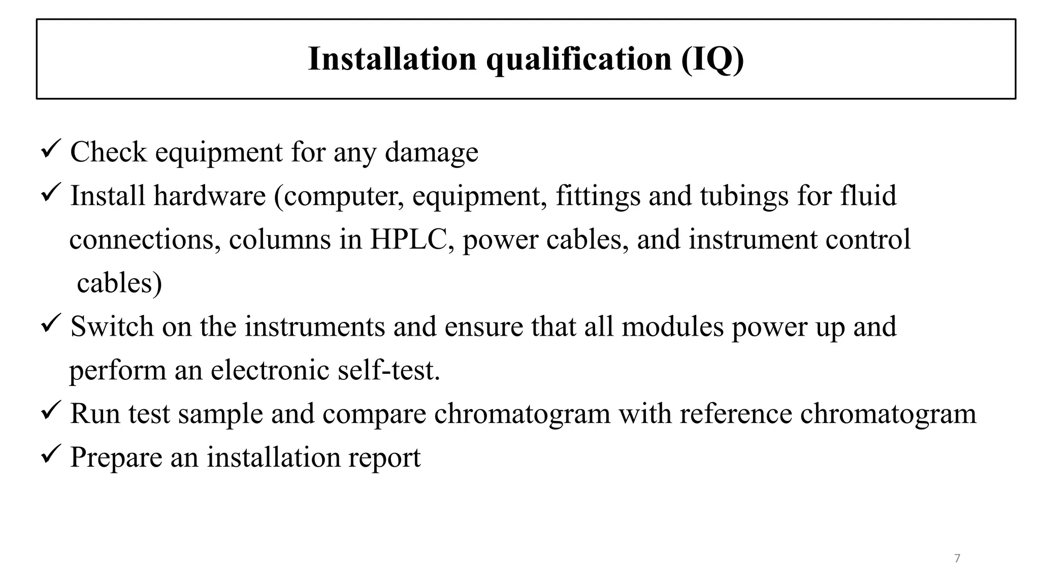 Qualification of HPLC & LCMS.pptdjdjdjdjfjkfx | PPTX
