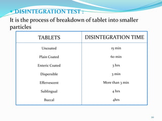 Qualification of tablet compression (machine) & Capsule filling machine ...