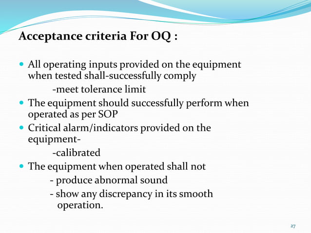 Qualification of tablet compression (machine) & Capsule filling machine ...