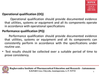 Qualification of UV spectrophotometer | PPTX