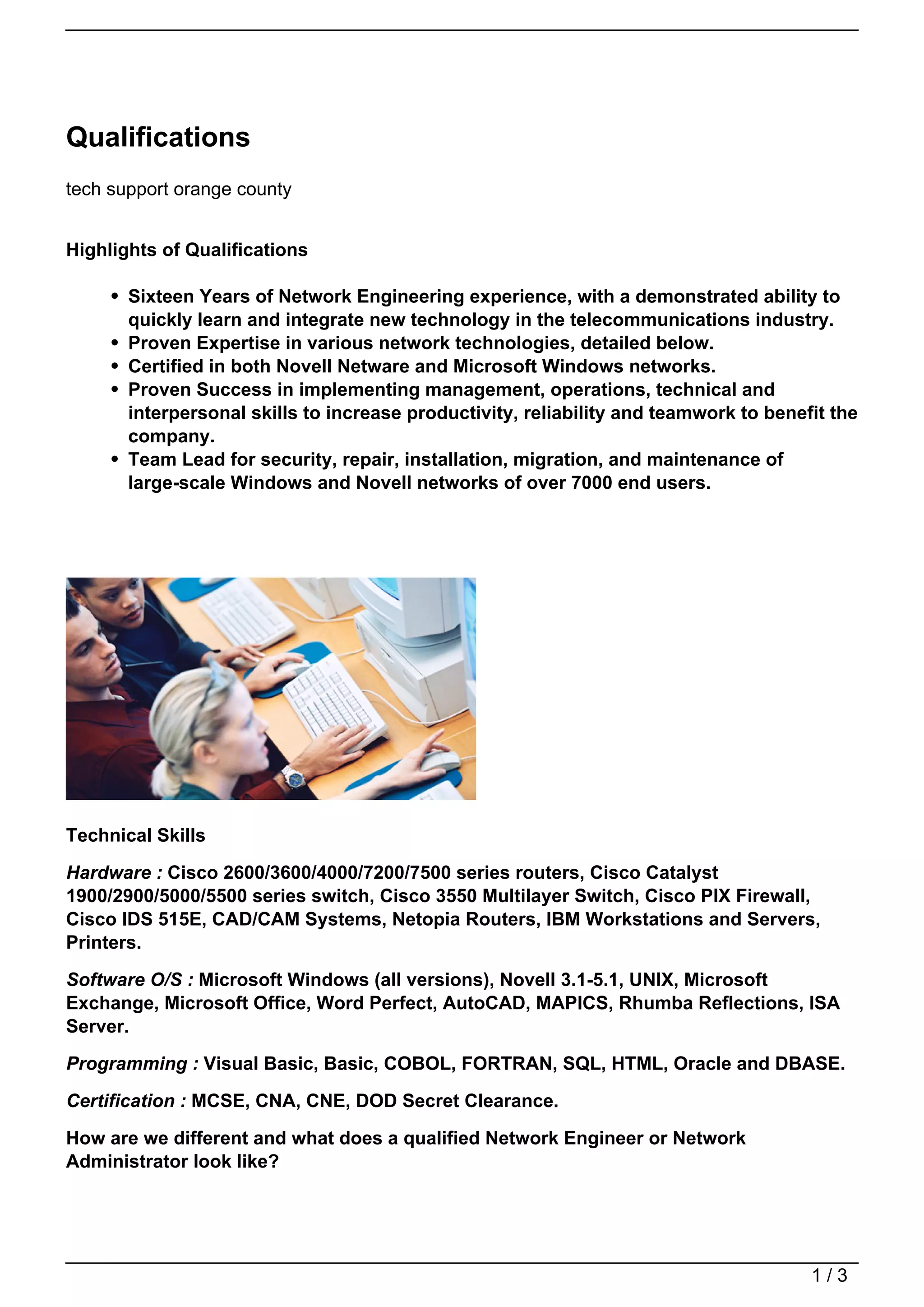 Qualifications | PDF