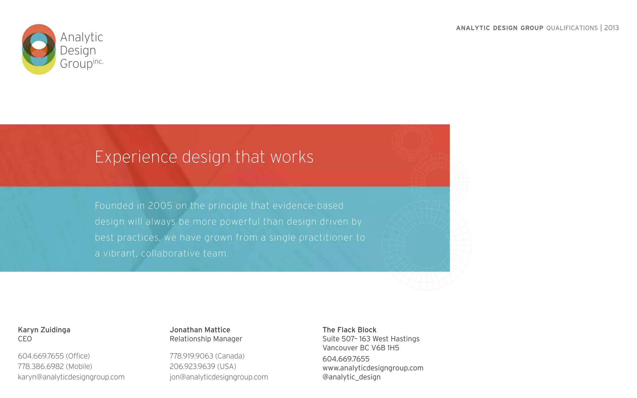 ADGi Experience design that works! | PPT