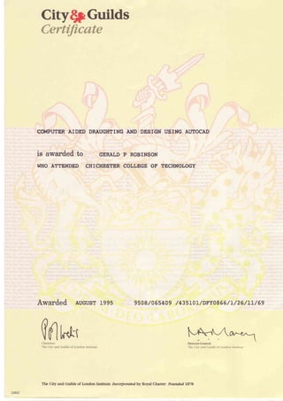 Qualifications & Certificates | PDF