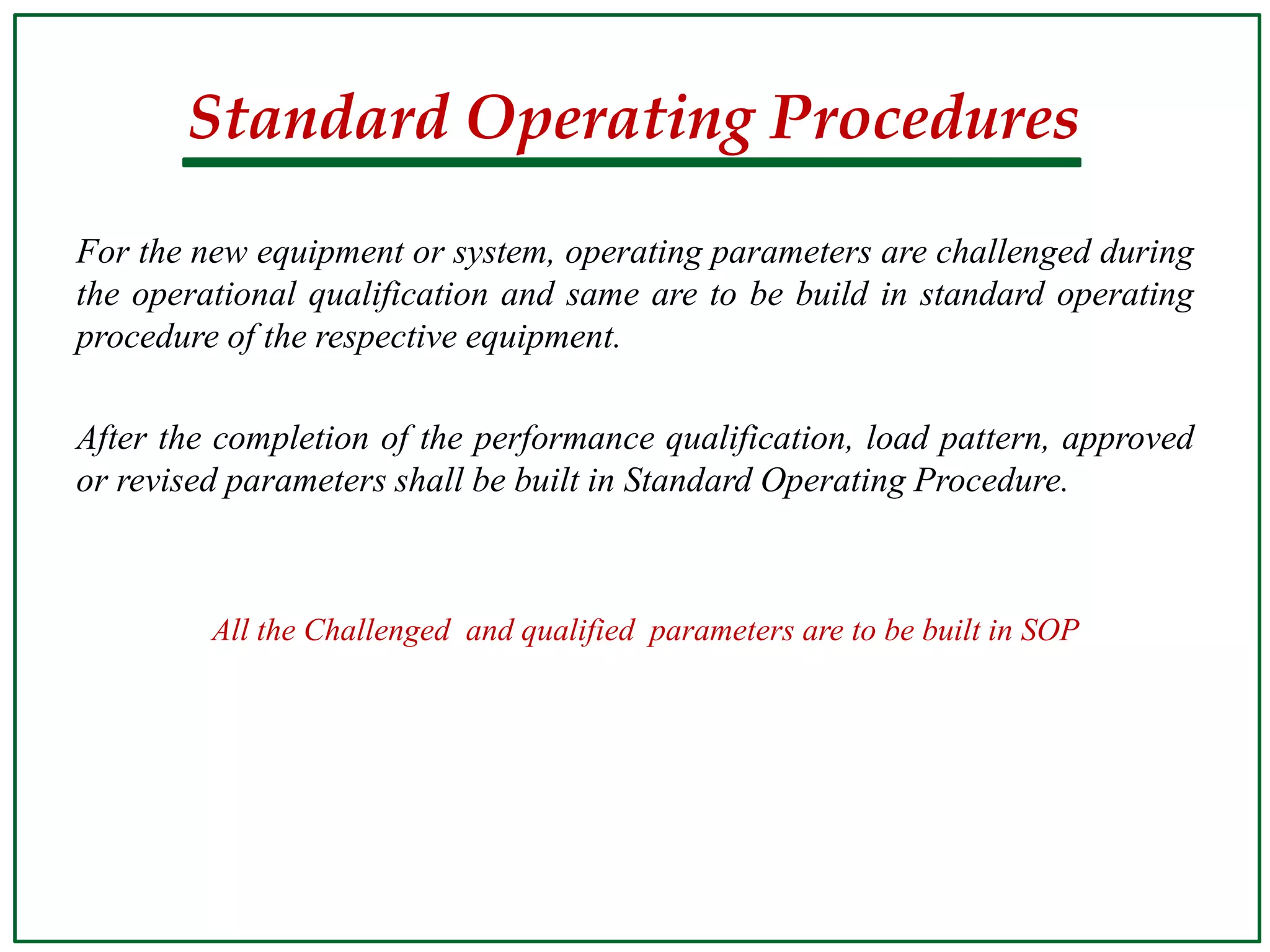 Pharmaceutical Qualification & Validation | PPTX