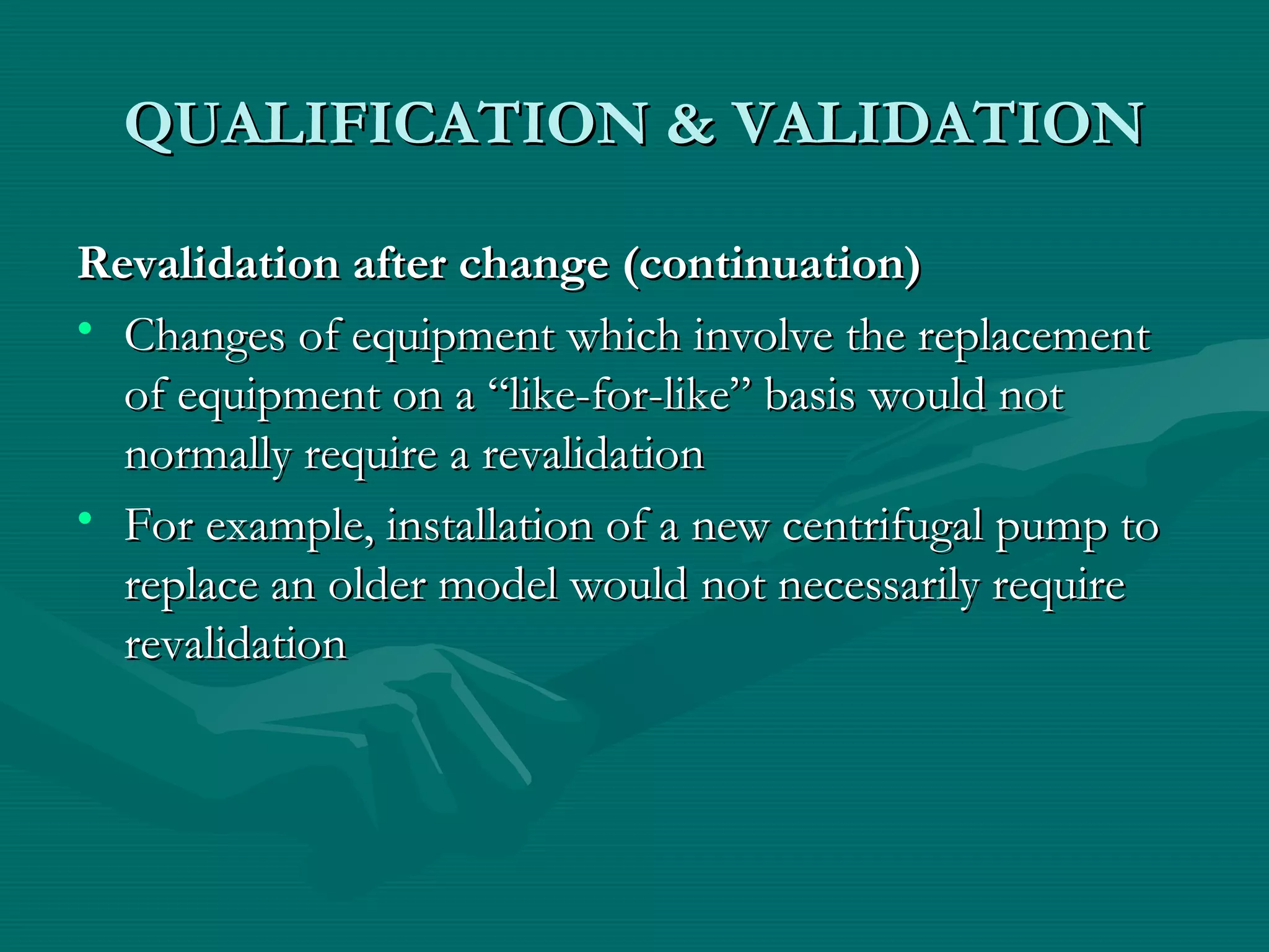 Qualification & Validation | PPT