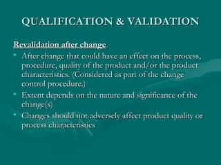 Qualification & Validation | PPT