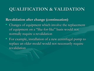 Qualification & Validation | PPT