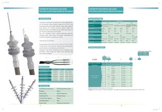 Power Cable Accessories upto 42k v (for terminations & joints tender) | PPT