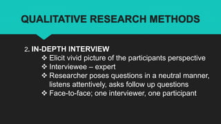 Qualitative research introduction for newly researcher | PPTX