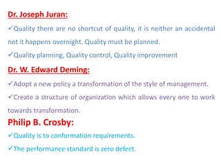 Qualioty management system | PPTX