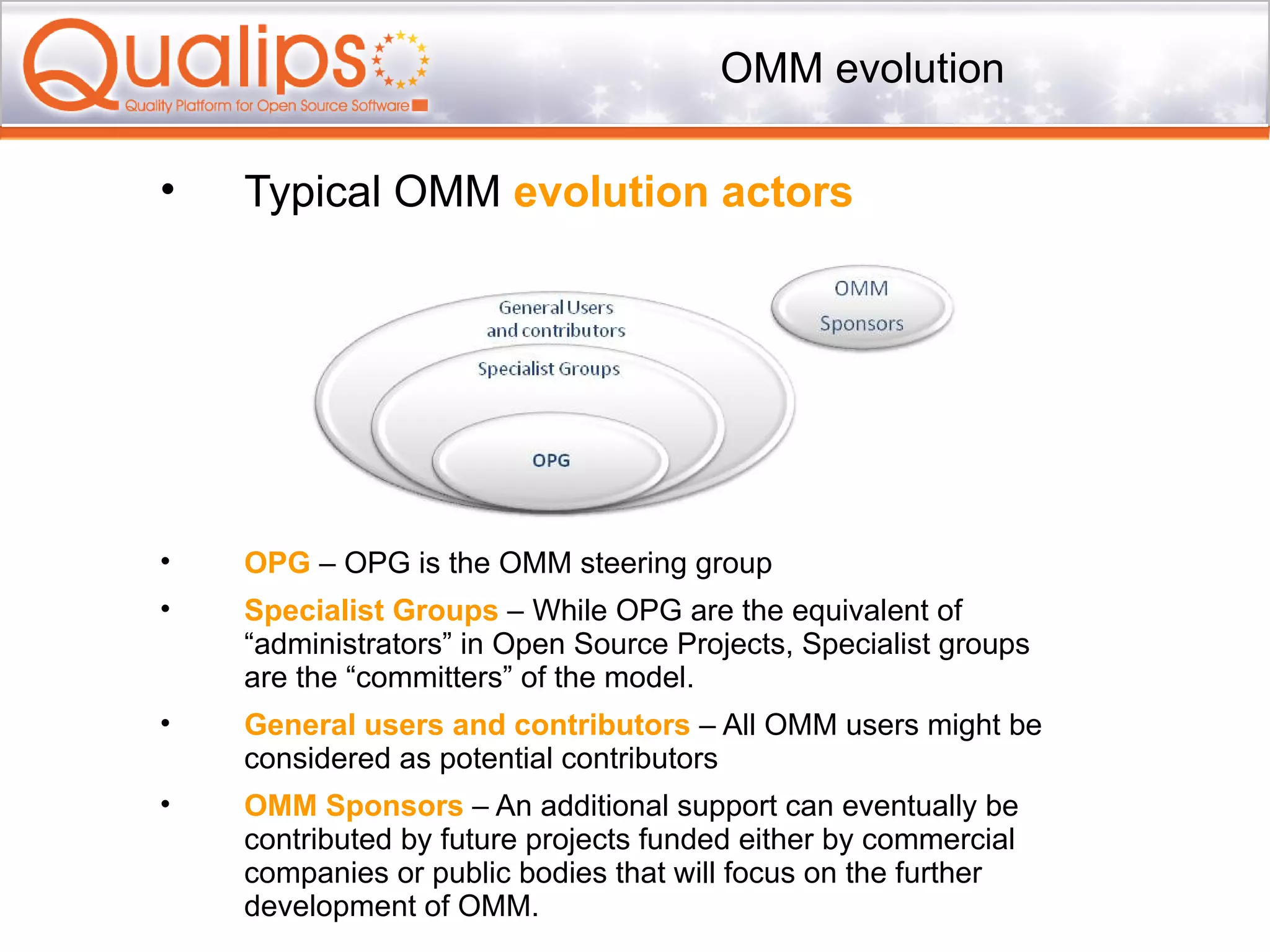 Qualipso Open Maturity Model OW2 Conference Nov10 | PDF