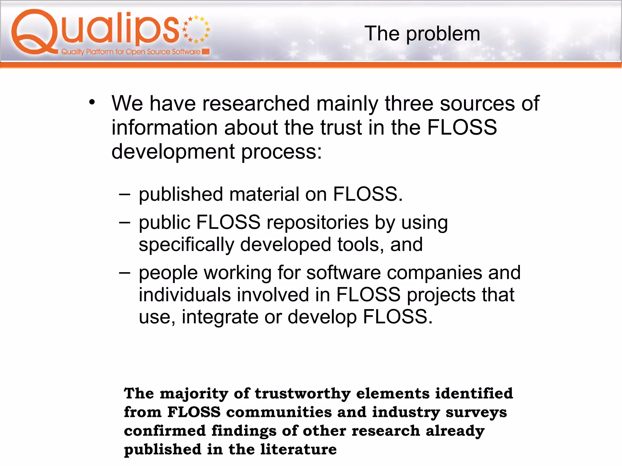 Qualipso Open Maturity Model OW2 Conference Nov10 | PDF