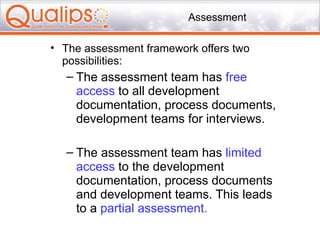 Qualipso Open Maturity Model OW2 Conference Nov10 | PDF