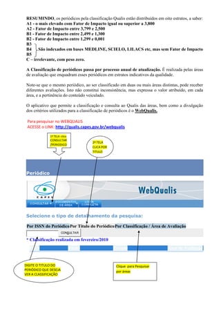 Qualis rev 26-11 | PDF