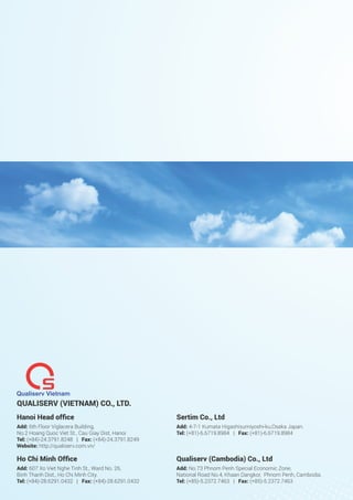 Qualiserv catalogue 2018 high quality | PDF