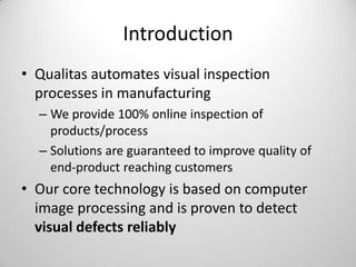 Qualitas technologies - Pharma | PPTX