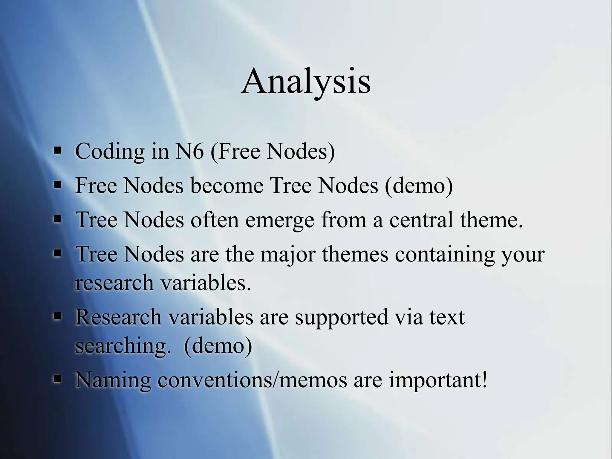 Using Computer as a Research Assistant in Qualitative Research | PPT