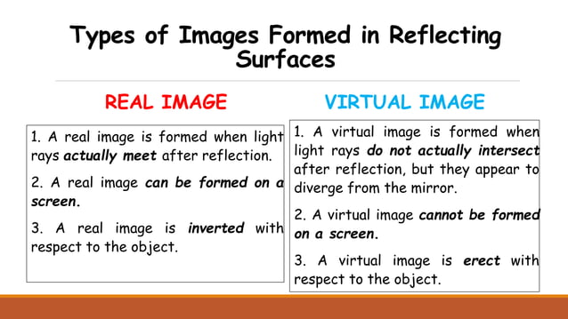 QUALITATIVE-CHARACTERISTICS-OF-IMAGES.pptx | Physics | Science