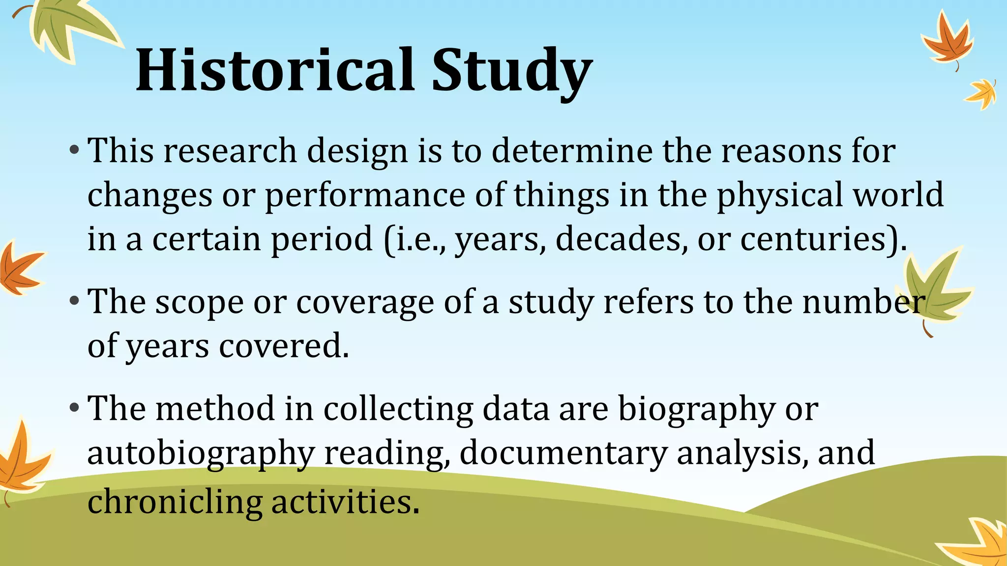 Qualitative research designs | PPTX