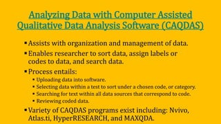 Qualitative Analysis Webinar | PPT