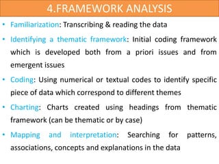 Qualitative analysis of data. STRATEGIES FOR ANALYZING OBSERVATIONS | PPTX